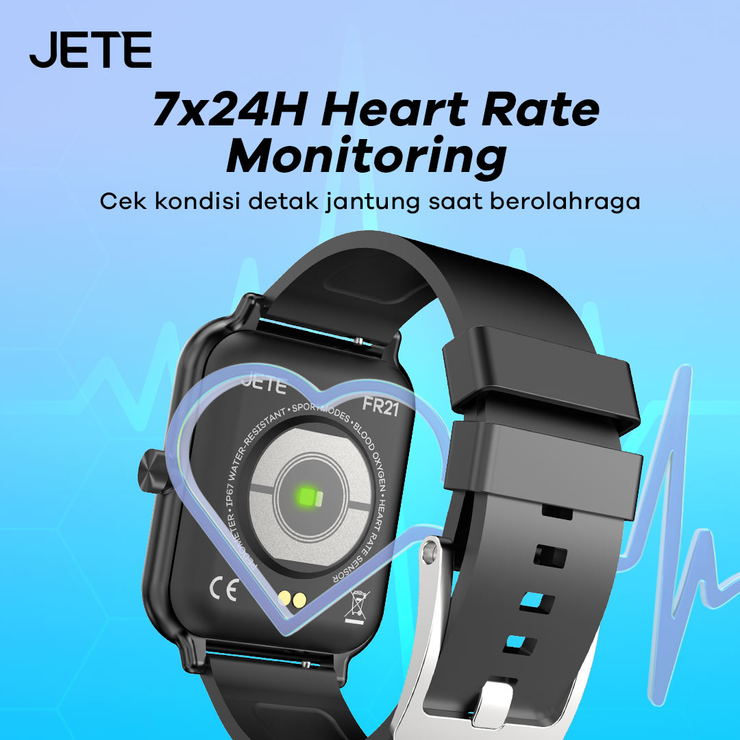 Jual Smartwatch JETE FR21 Harga Terbaik - JETE Indonesia